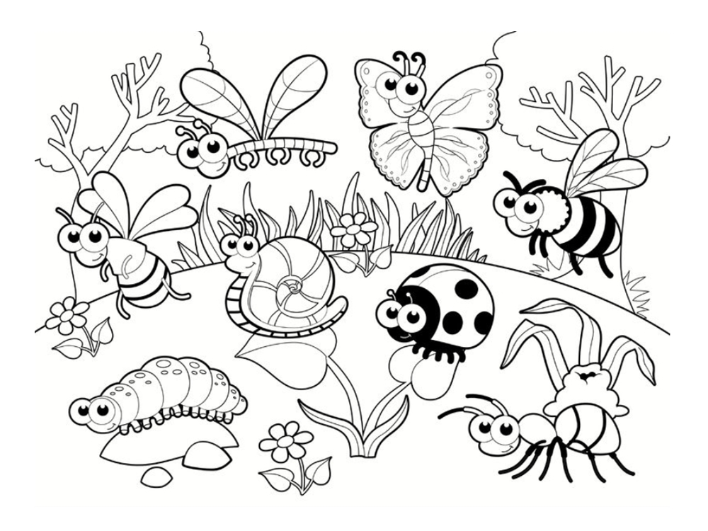 dessin à colorier coccinelle rigolote dessin à colorier coccinelle rigolote