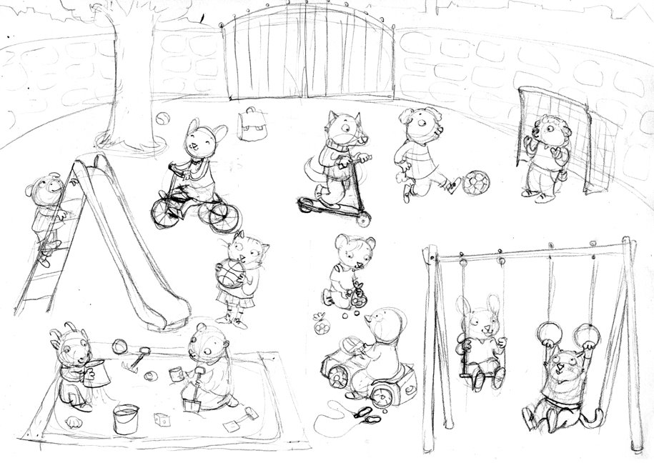 coloriage à dessiner cour de recreation coloriage à dessiner cour de recreation