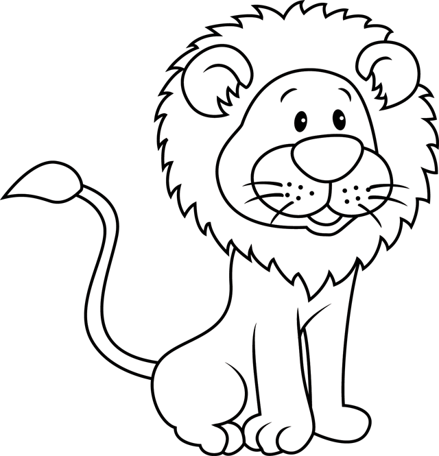 Dessin Le Lion Et Le Moucheron